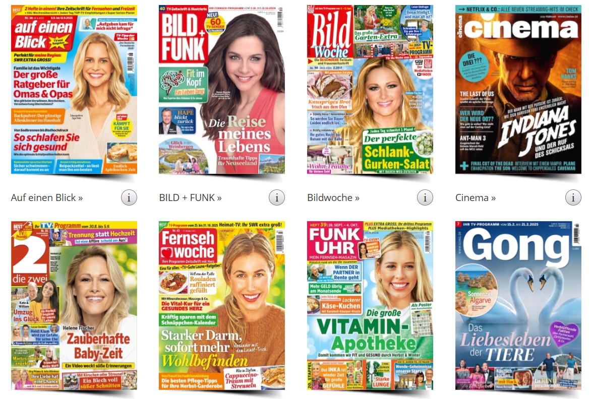 Beste 10 TV Zeitungen: Überblick Preise & Angebot 2026